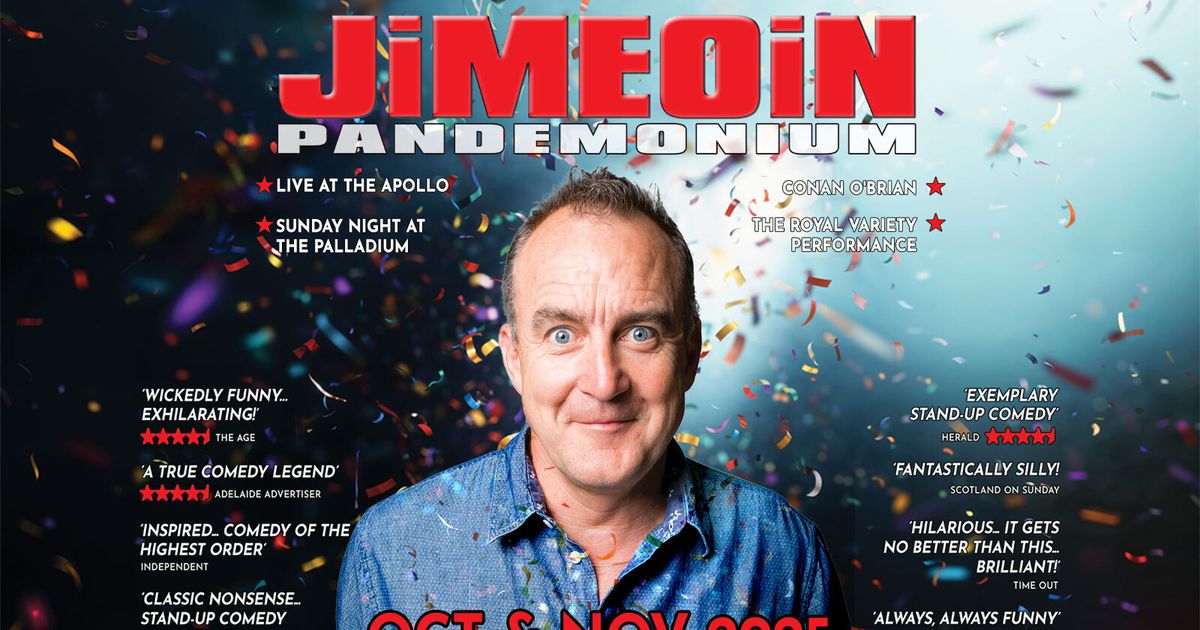Jimeoin: Pandemonium — Plus special guests | The Fire Station - Live ...
