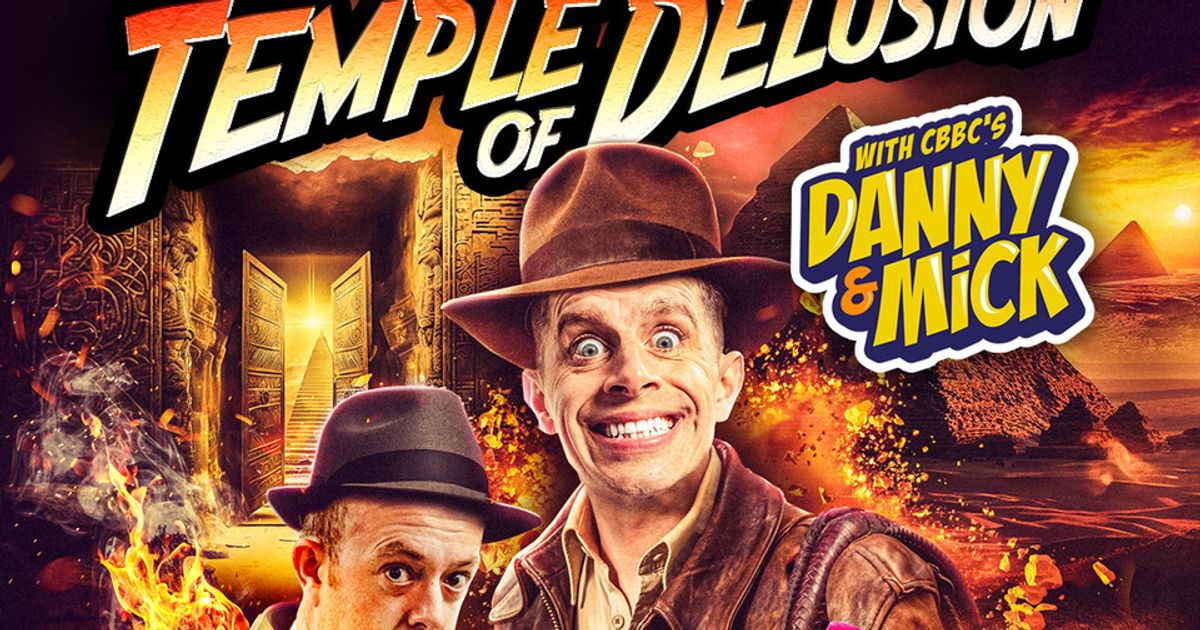 Danny and Mick in "The Temple of Delusion" — A new show from CBBC's ...